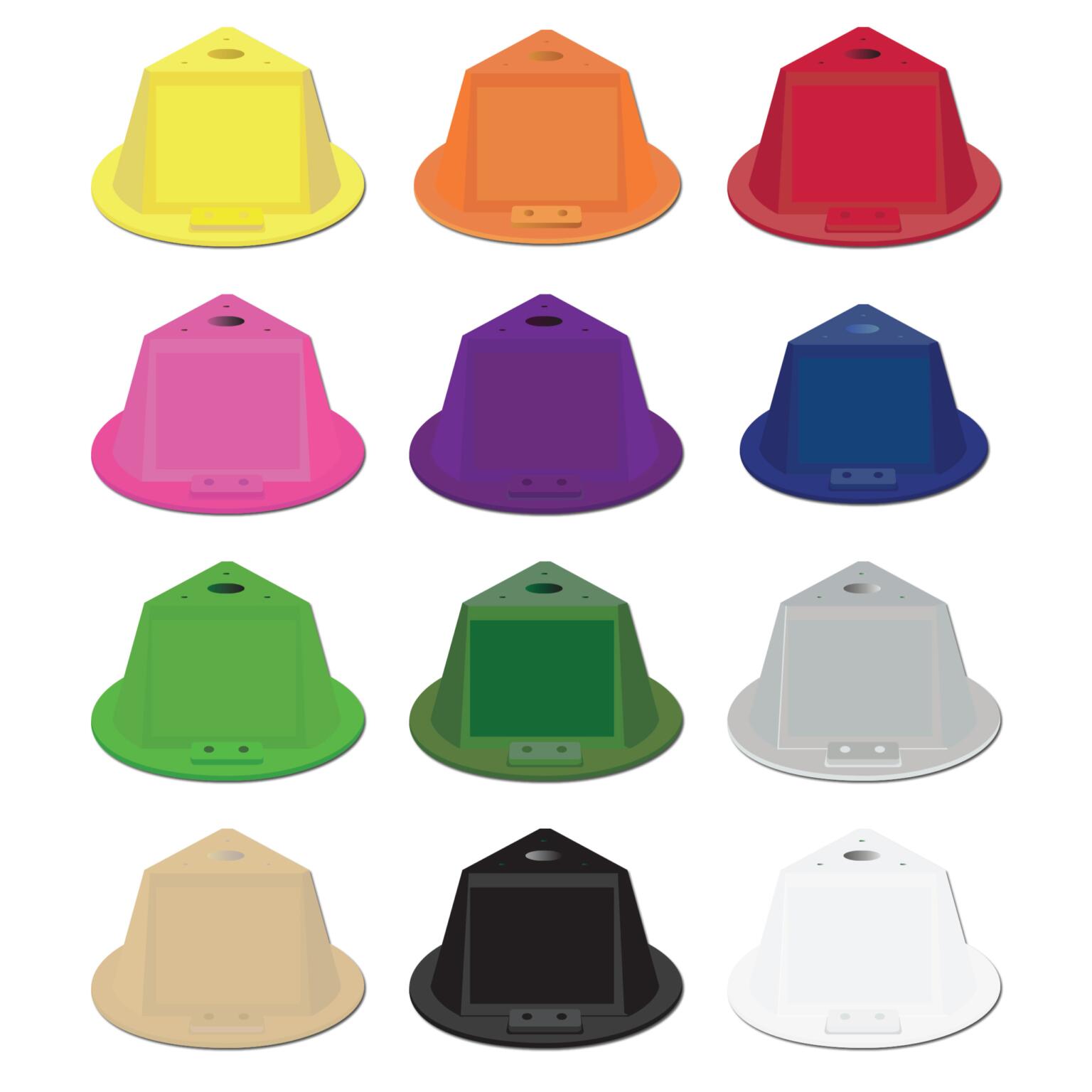 DS-188 Magnetic Car-Top Hats - DS-188