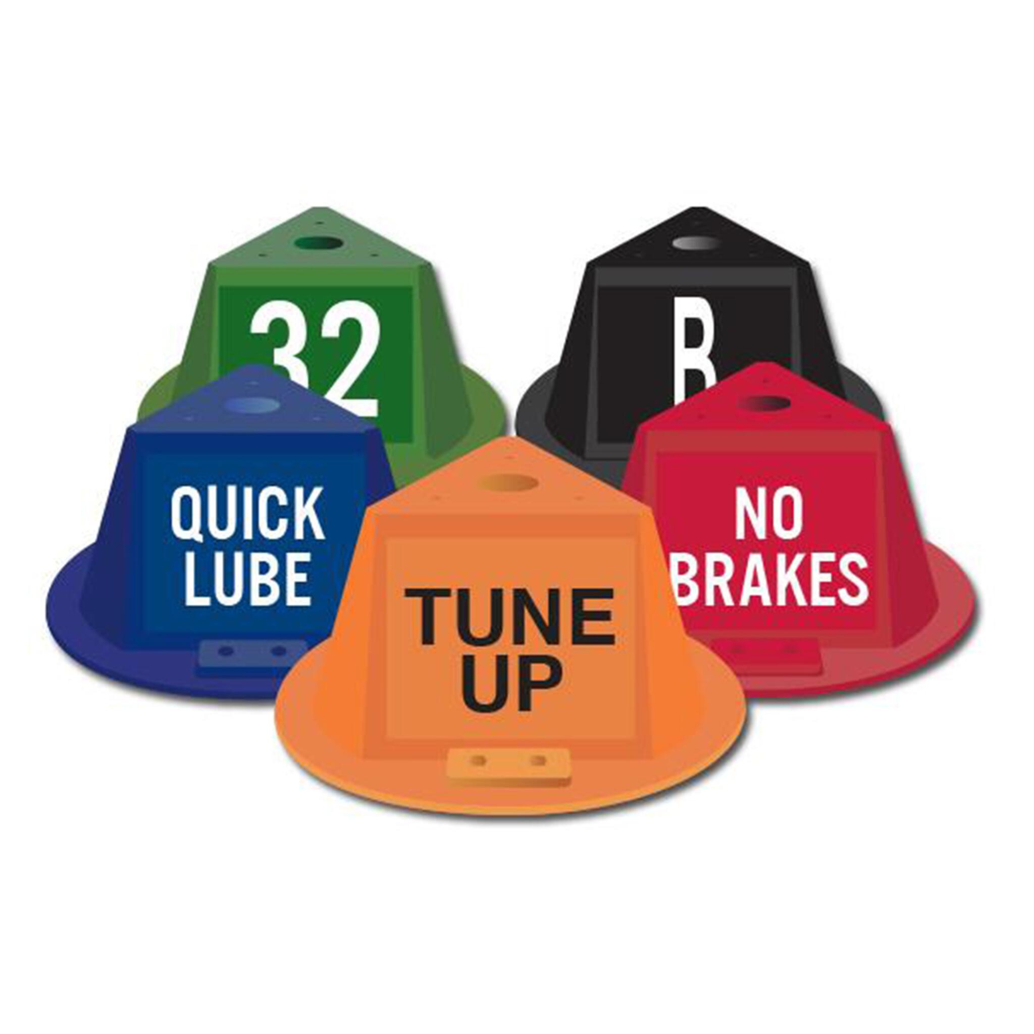 DS-188 Magnetic Car-Top Hats - DS-188