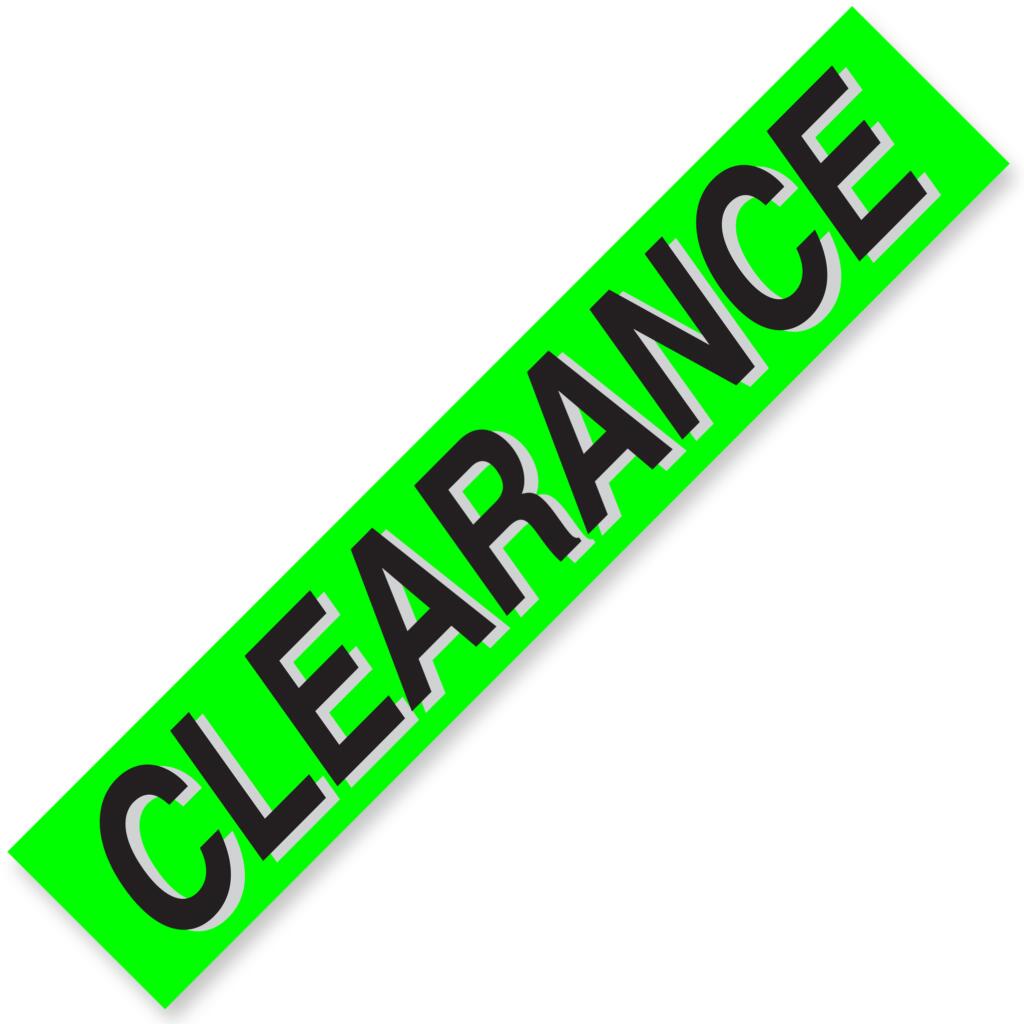 DS-221C6 - CLEARANCE Windshield Slogan Signs - DS-221C6