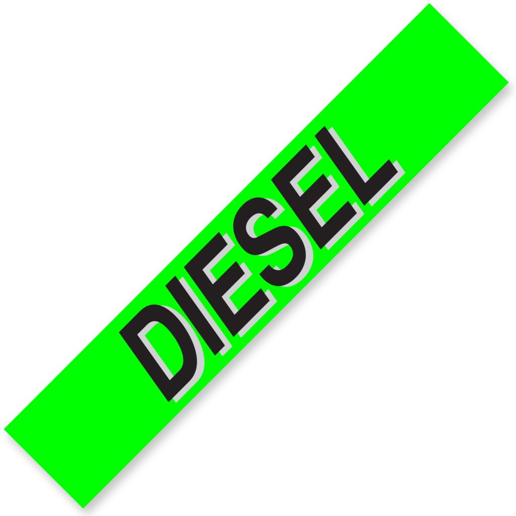 DS-221D4 - DIESEL Windshield Slogan Signs - DS-221S4