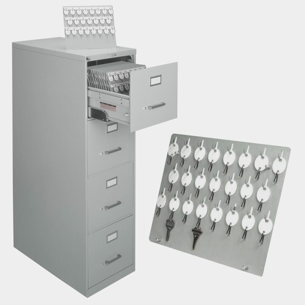 File Drawer Key Storage Panels - Dealers Supply Company