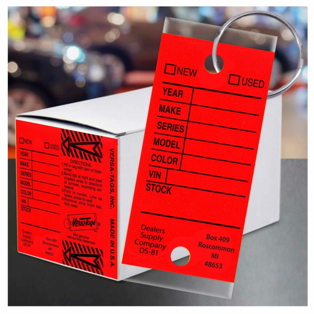 DS-81 Versa-Tags Key Tags - DS-81