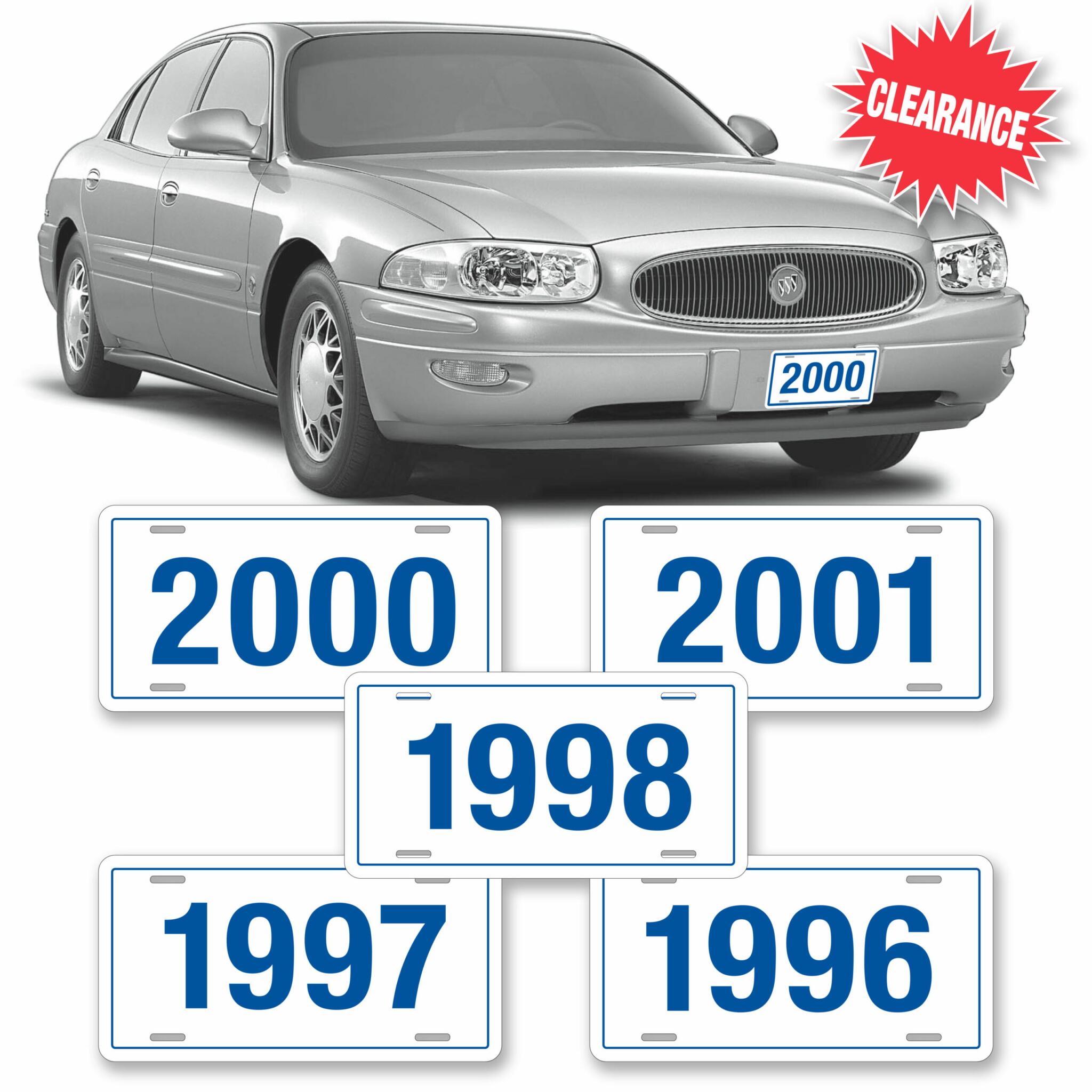 Styrene Yearly License Plate Billboards - Dealers Supply Company