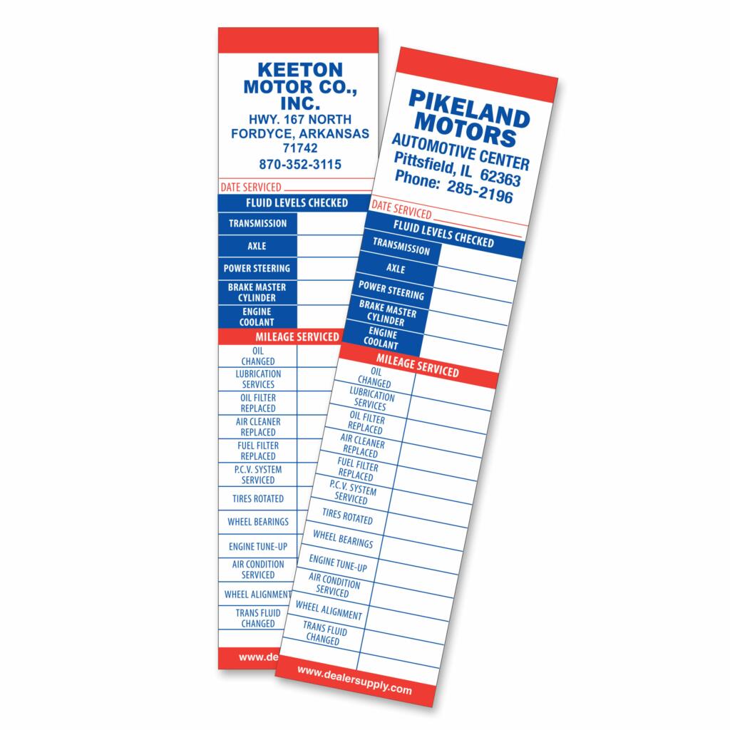 DS-122 Door Jamb Stickers - DS-122