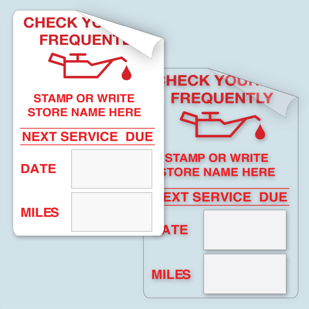 DS-165 Write-On Service Reminder Roll Labels - DS-165