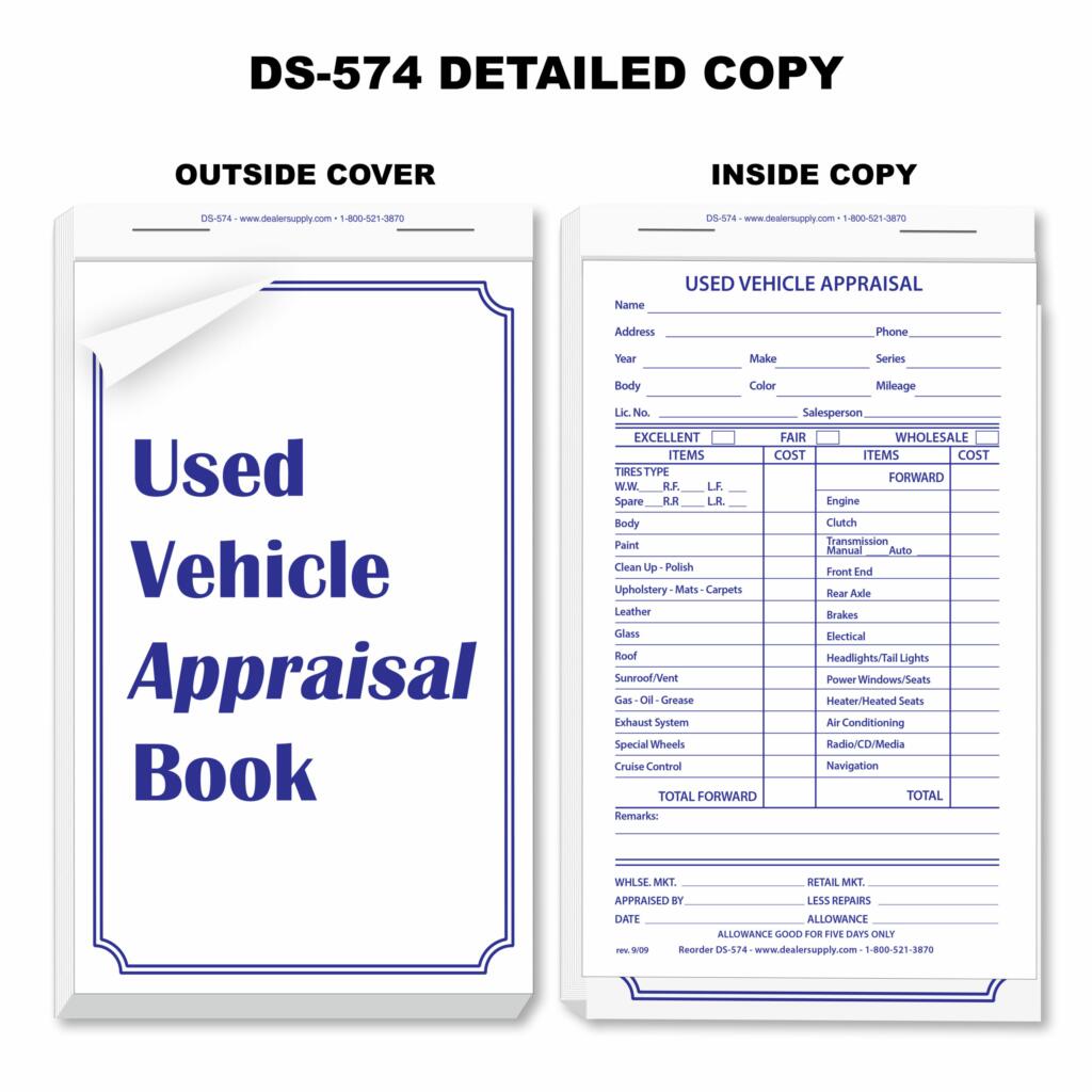 Used Vehicle Appraisal Books