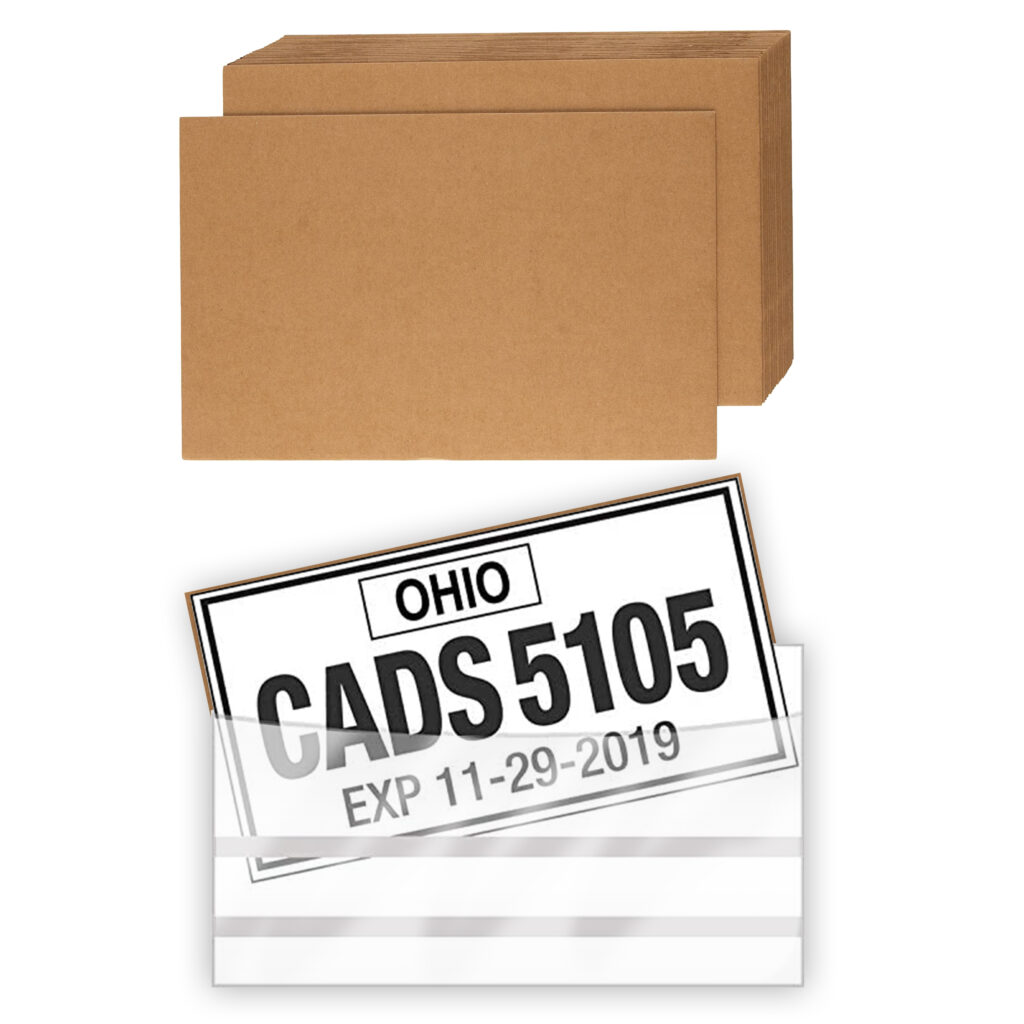 DS-338I Cardboard Insert for TagBag™