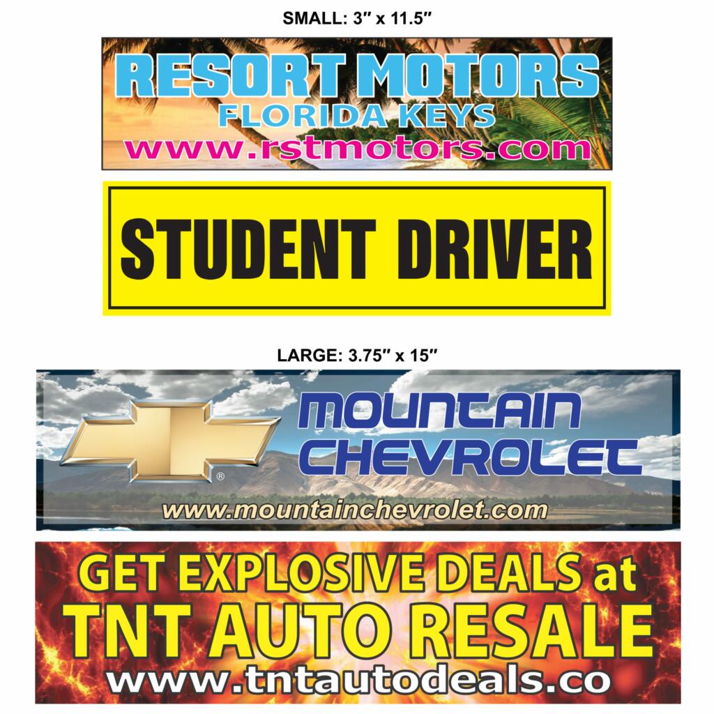 DS-318 Custom Bumper Stickers