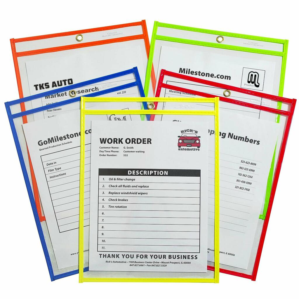 DS-232 Repair Order Protectors (Neon)