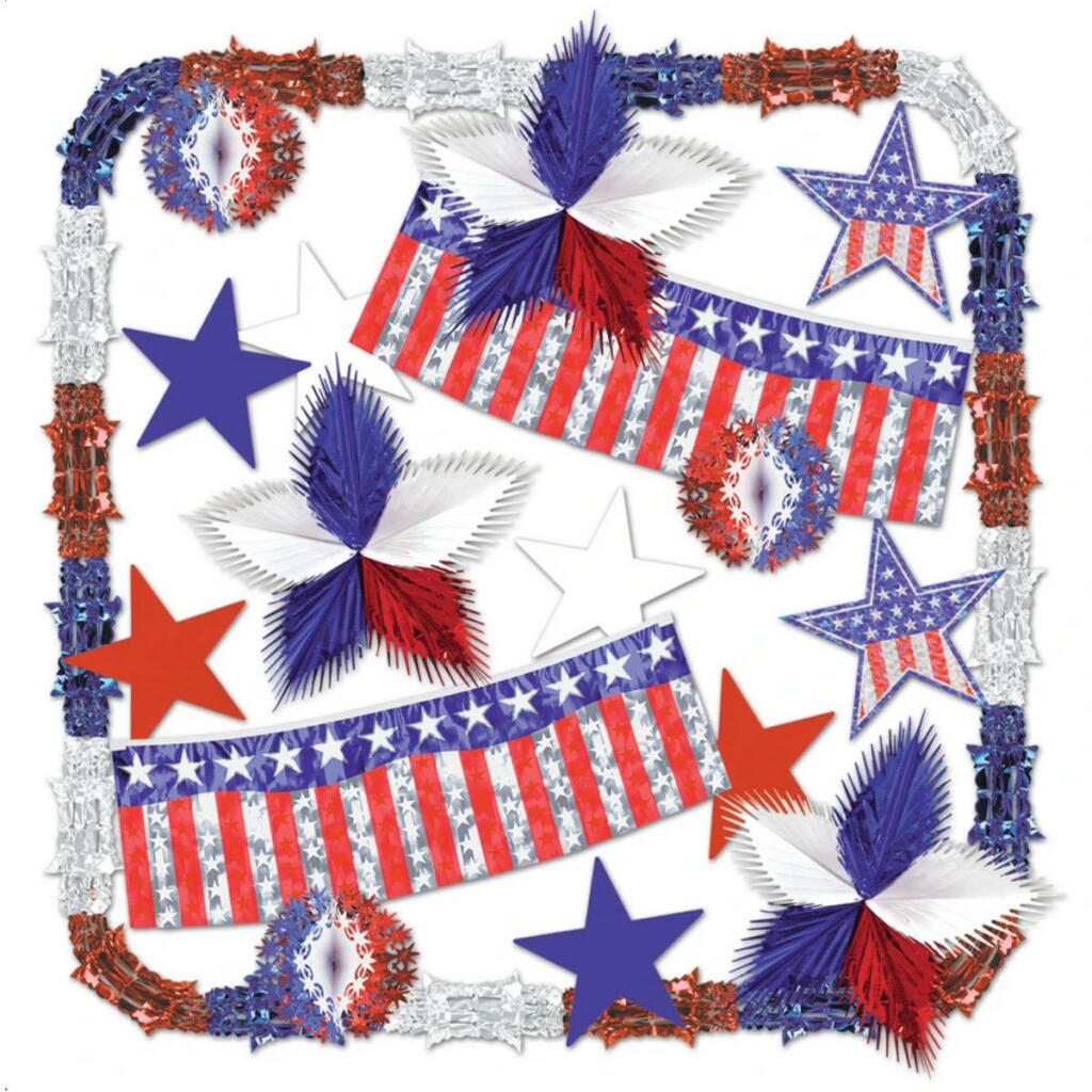 Stars & Stripes Decorating Kits - Dealers Supply Company