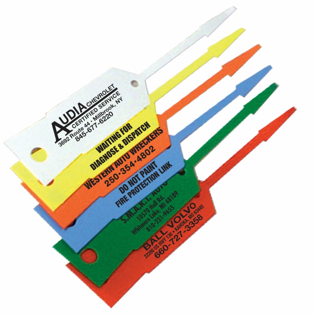 Self-Lock Key Tags (DS-59A) - Dealers Supply Company