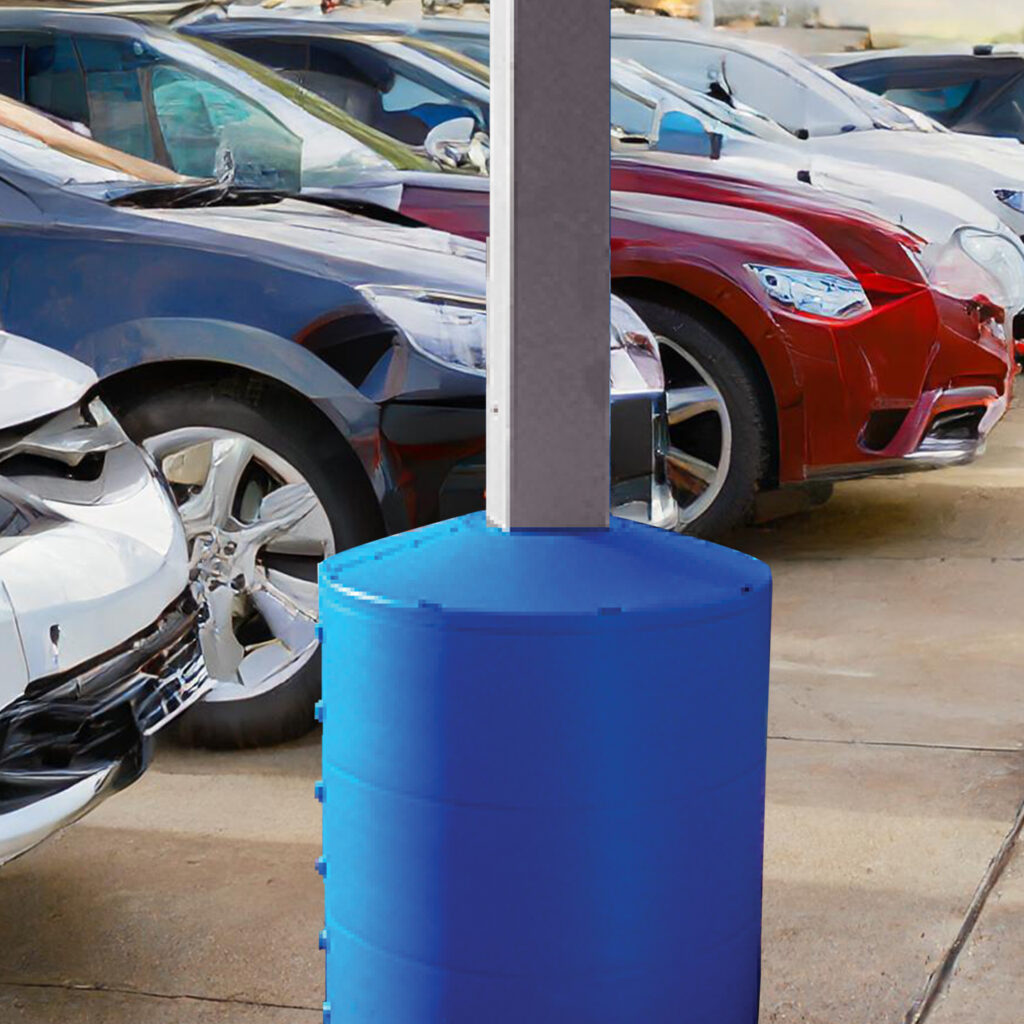 DS-169 Light Pole Guards - DS-169