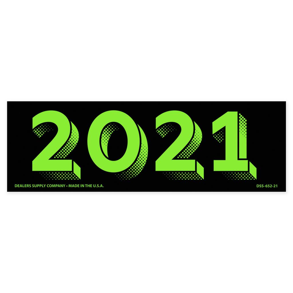 DSS-652 Model Year Window Stickers