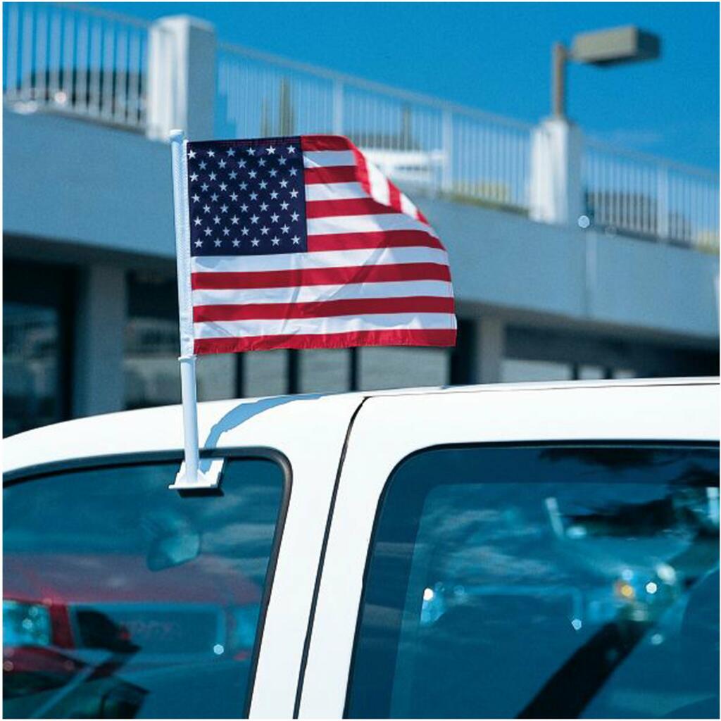 Window Clip Display Flags - Dealers Supply Company