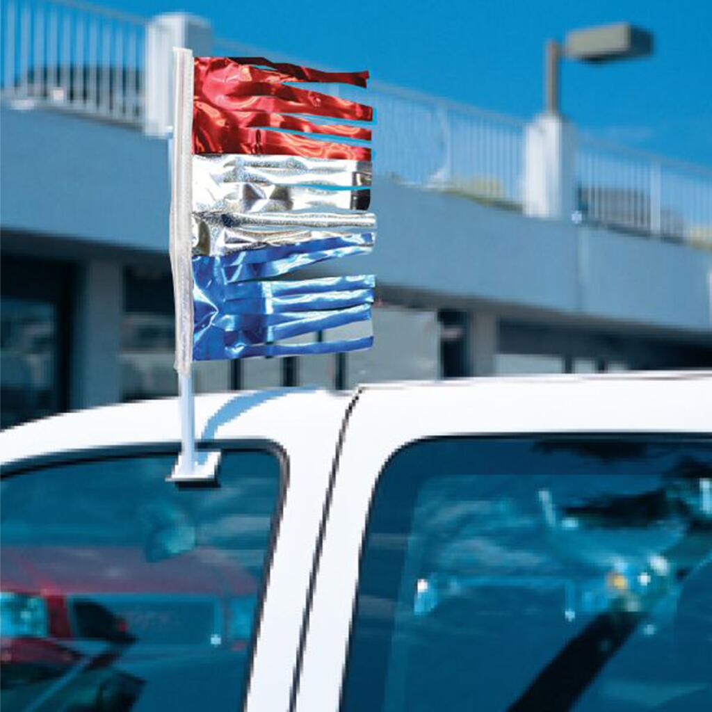 Window Clip Display Flags - Dealers Supply Company