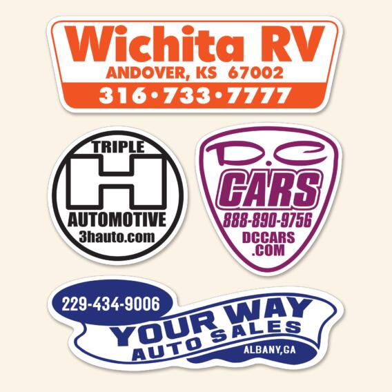 Die-Cut Letter Decals