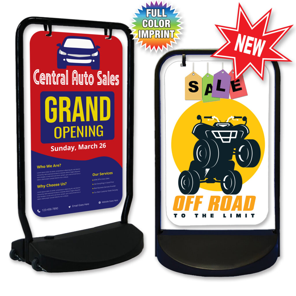 Custom Swing Sign Frame Kits - Dealers Supply Company
